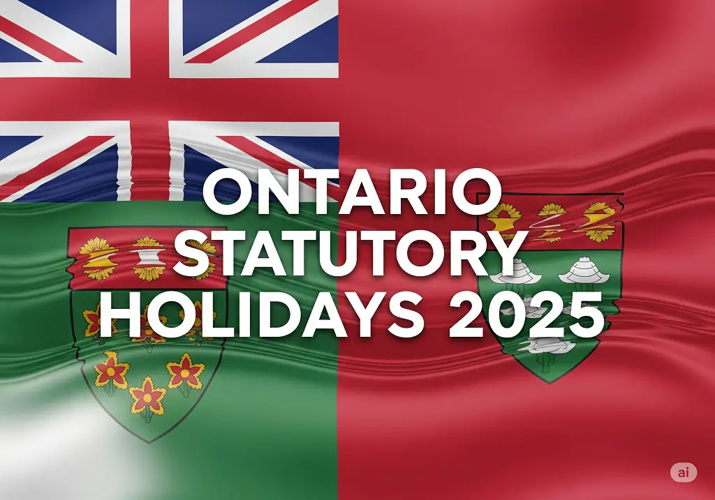Ontario Statutory Holidays 2025 - Statutory Holidays in Canada