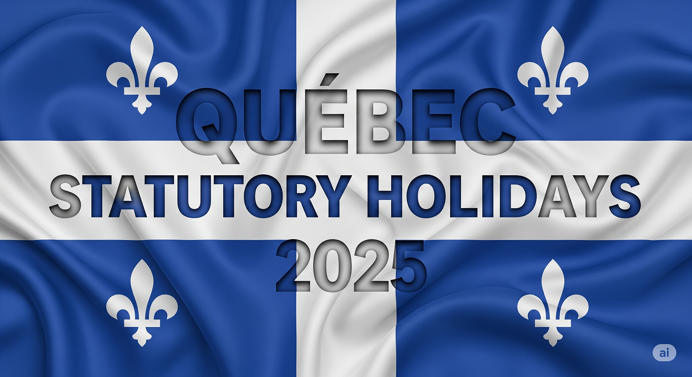 Quebec Statutory Holidays 2025 - Statutory Holidays in Canada