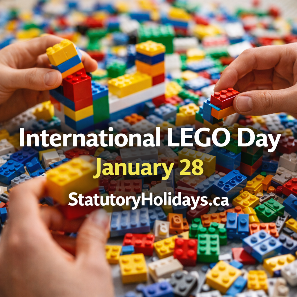 International LEGO Day - Statutory Holidays in Canada