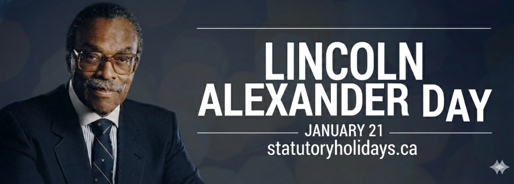 Lincoln Alexander Day - Statutory Holidays in Canada