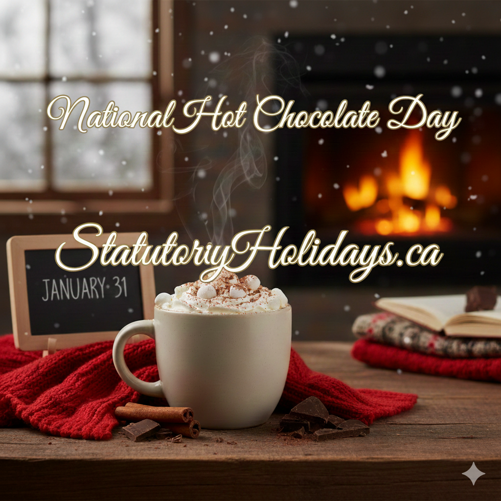 National Hot Chocolate Day - Statutory Holidays in Canada