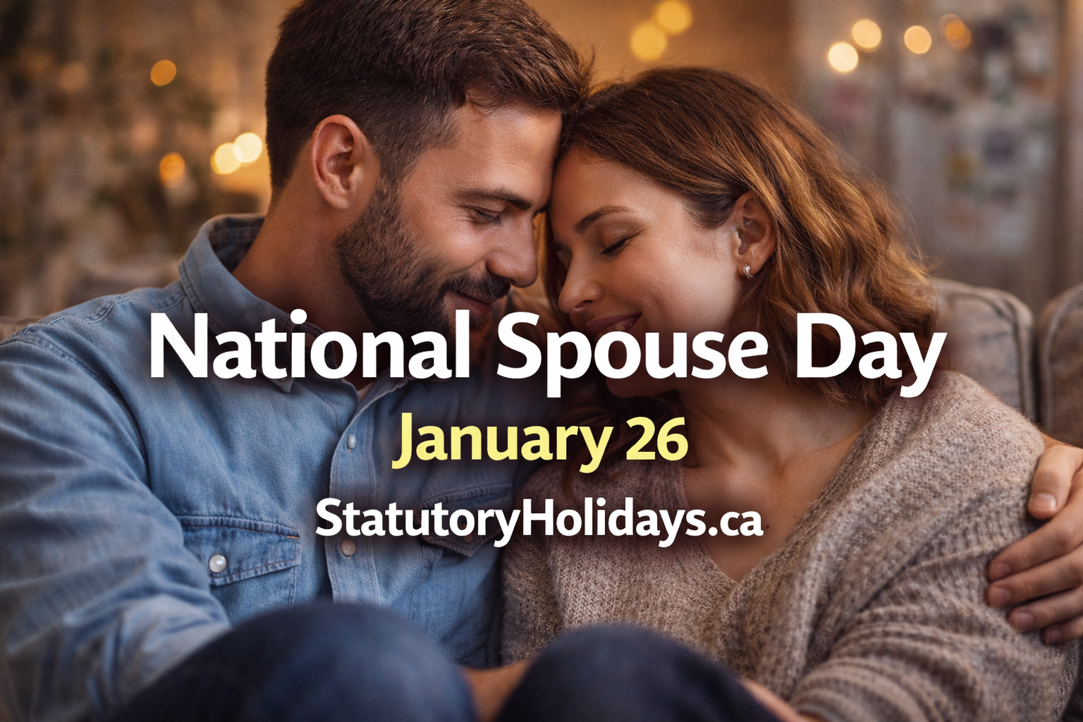 National Spouse Day - Statutory Holidays in Canada